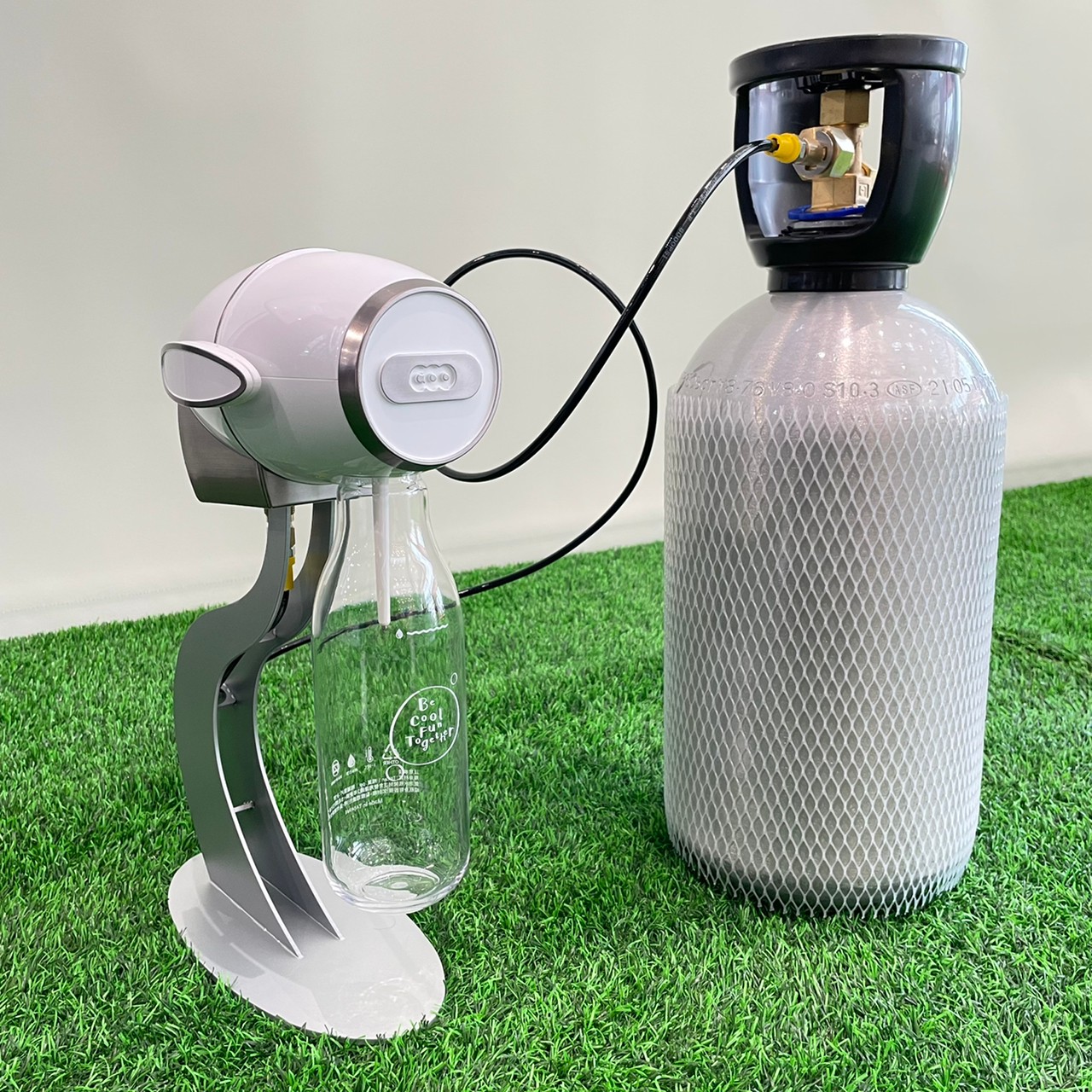 Food Grade/Spark model S cool bubble sparkling water machine-Dry Ice ...
